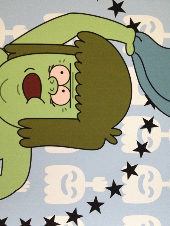 Regular Show Muscle Man Wallpaper