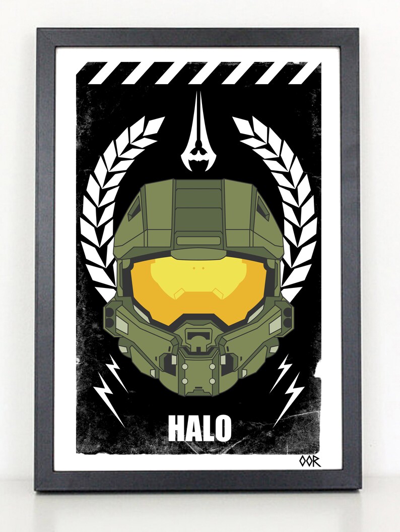 Halo Poster Print - Etsy