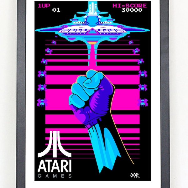 Atari Print - Etsy
