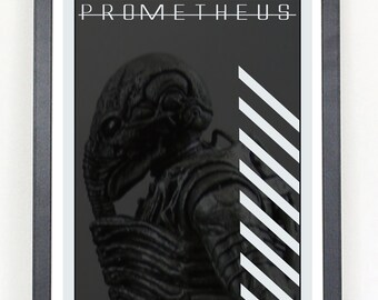 Prometheus Movie Poster - Etsy