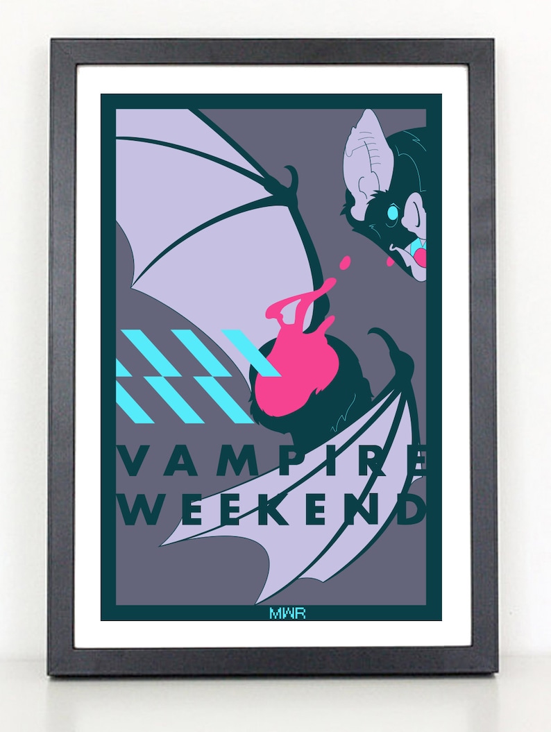 Vampire Weekend Band Poster Print - Etsy