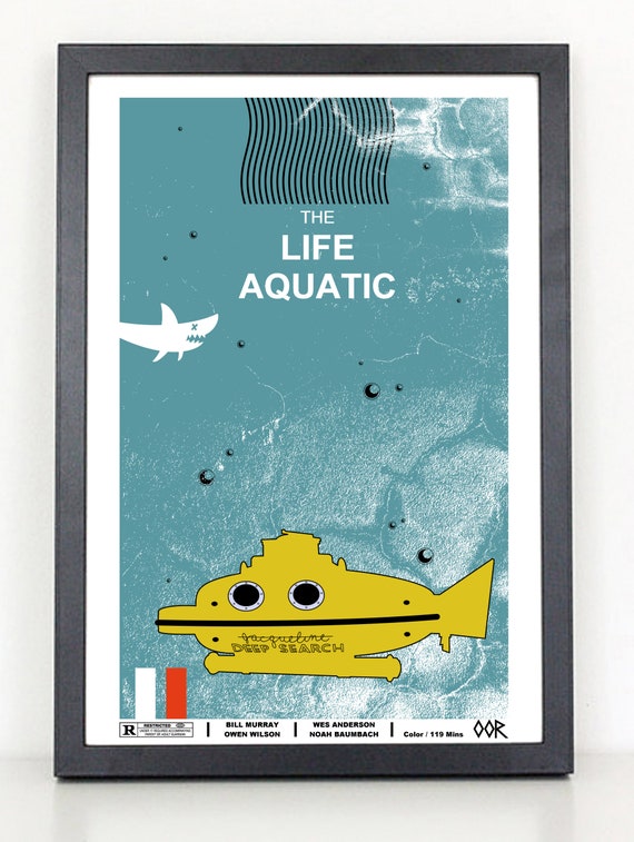 Life Aquatic Poster