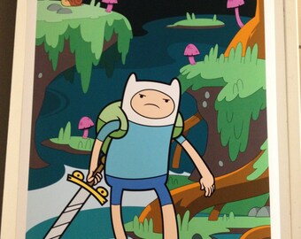 Adventure Time Poster - Etsy
