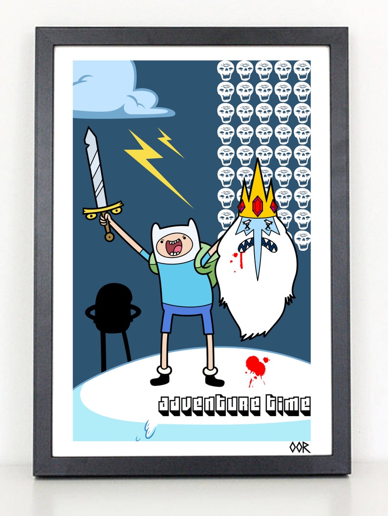 Adventure Time Poster Print - Etsy