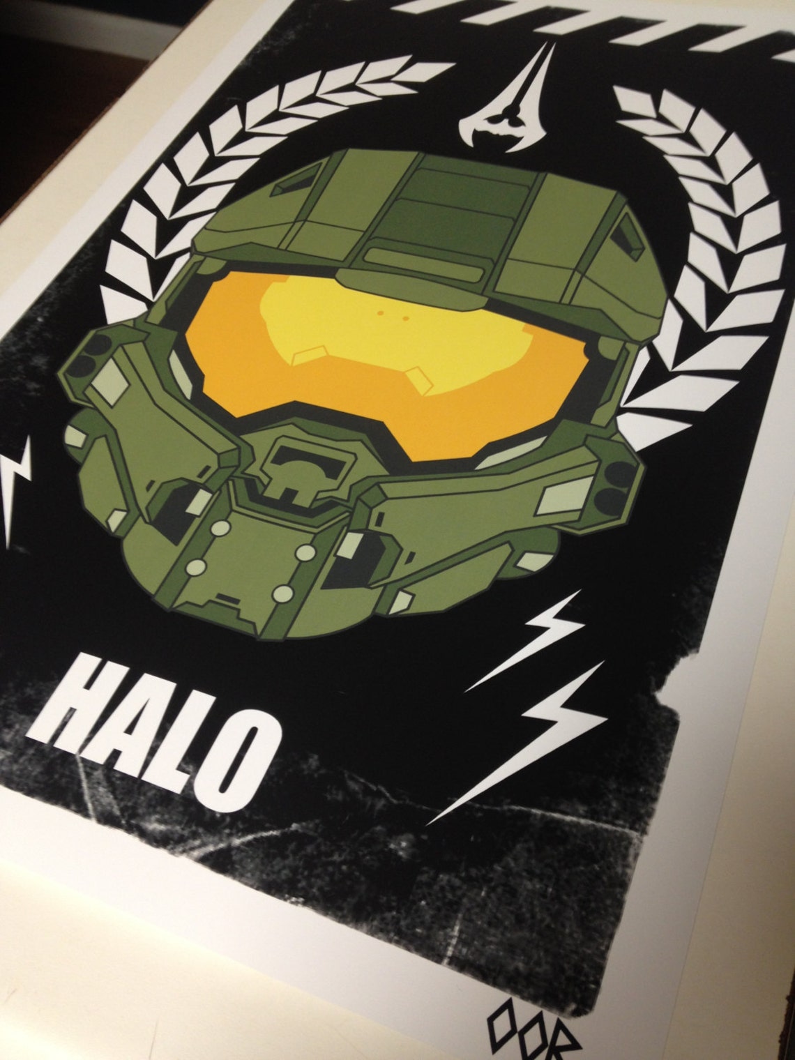 Halo Poster Print | Etsy