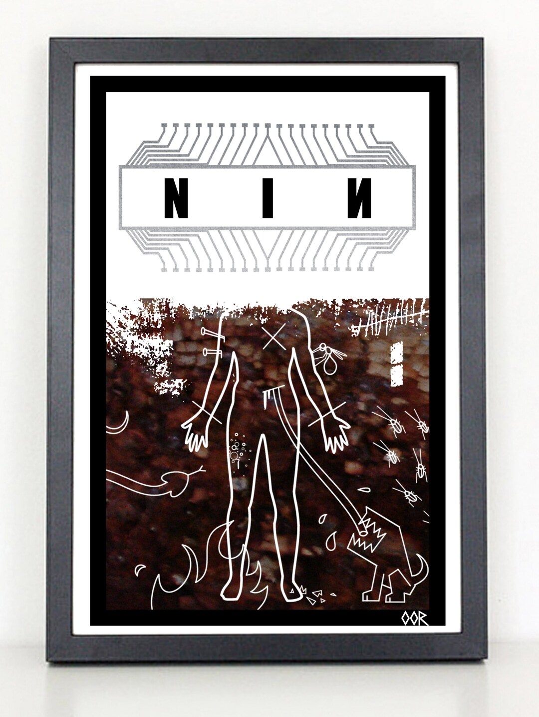 Nine Inch Nails Band Poster Print - Etsy