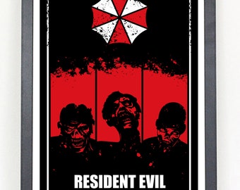 Resident Evil Poster - Etsy