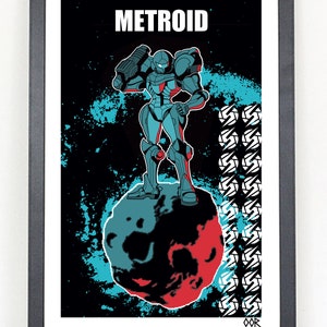 Metroid Poster Print - Etsy