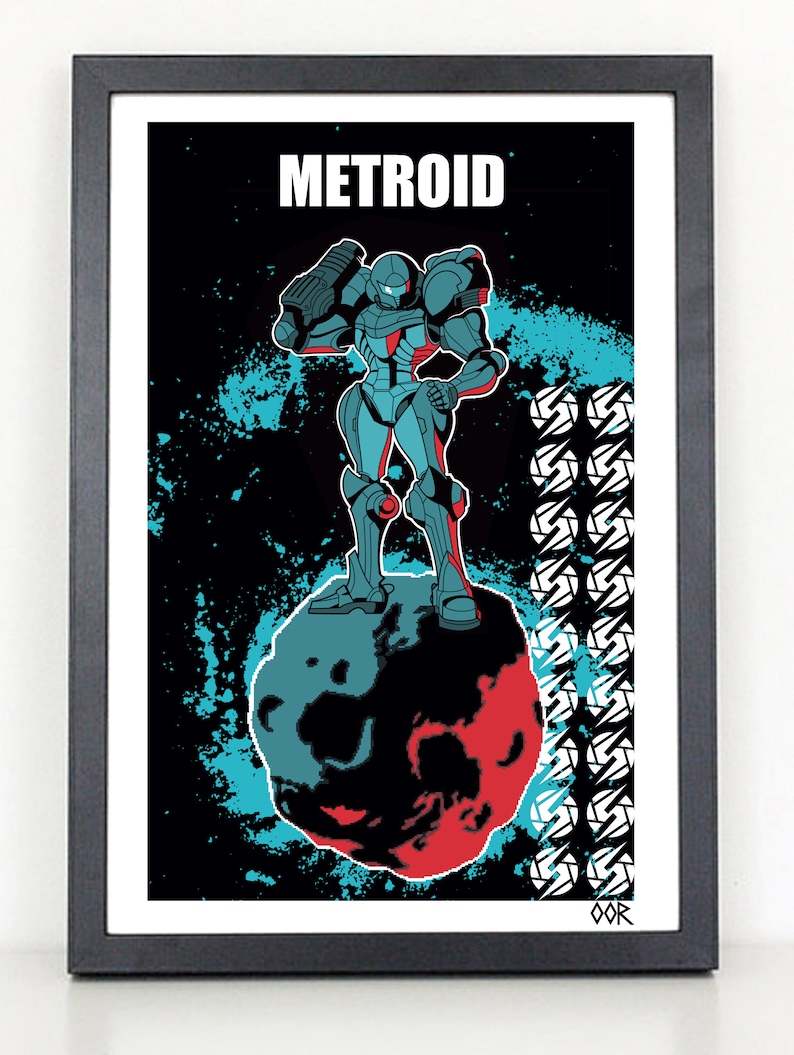 Metroid Poster Print - Etsy
