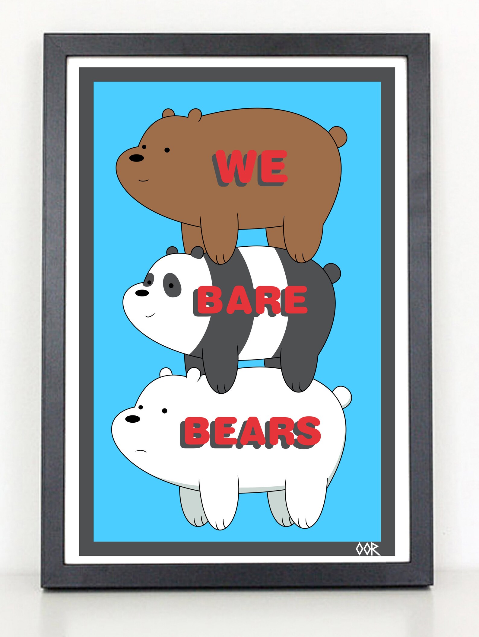 We Bare Bears Poster Print - Etsy