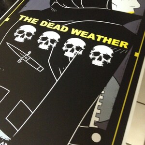 The Dead Weather Band Poster Print - Etsy