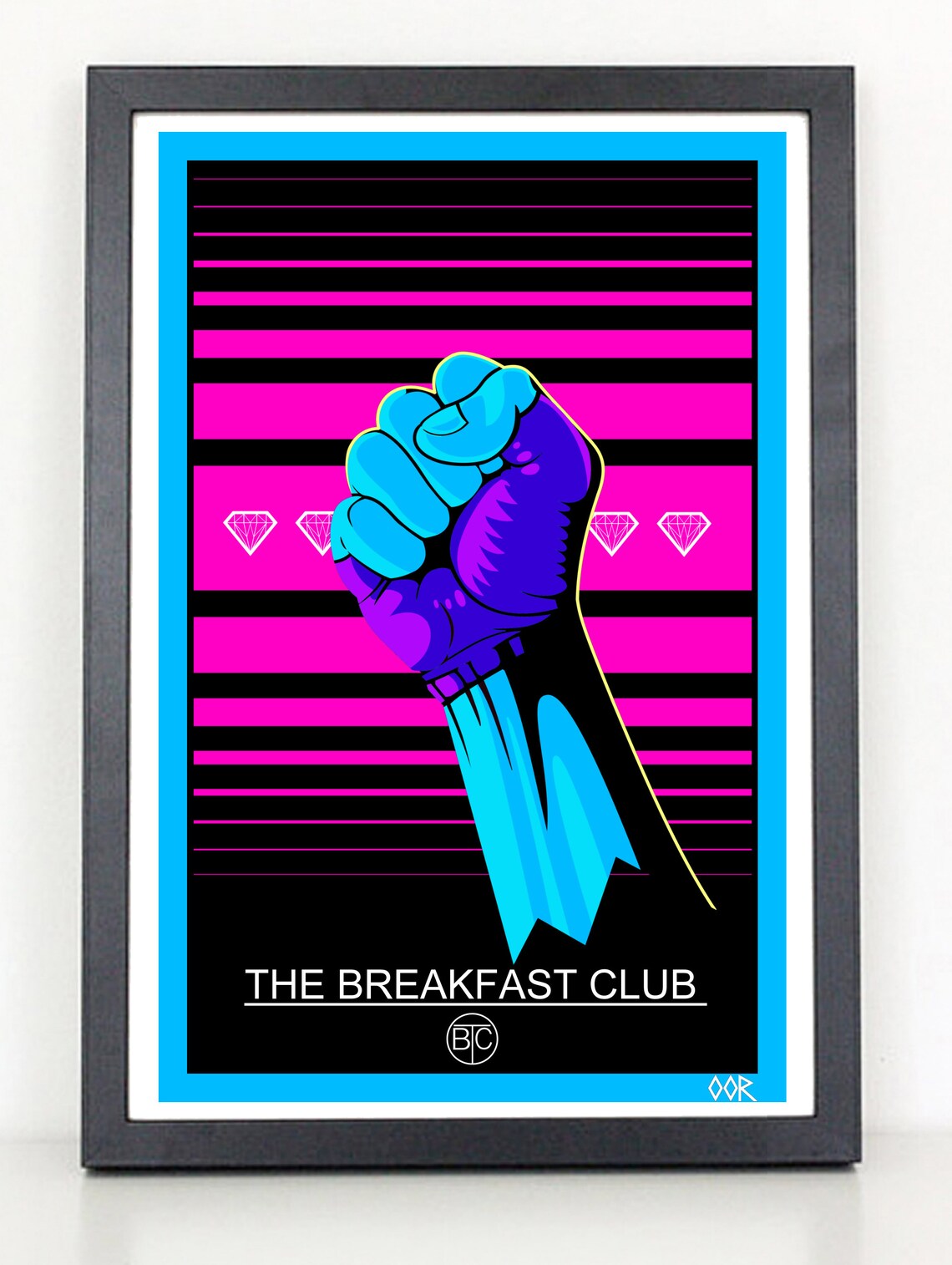 The Breakfast Club Movie Poster Print - Etsy