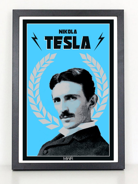 Nikola Tesla Poster The Art Of Matthew Childers, 52% OFF
