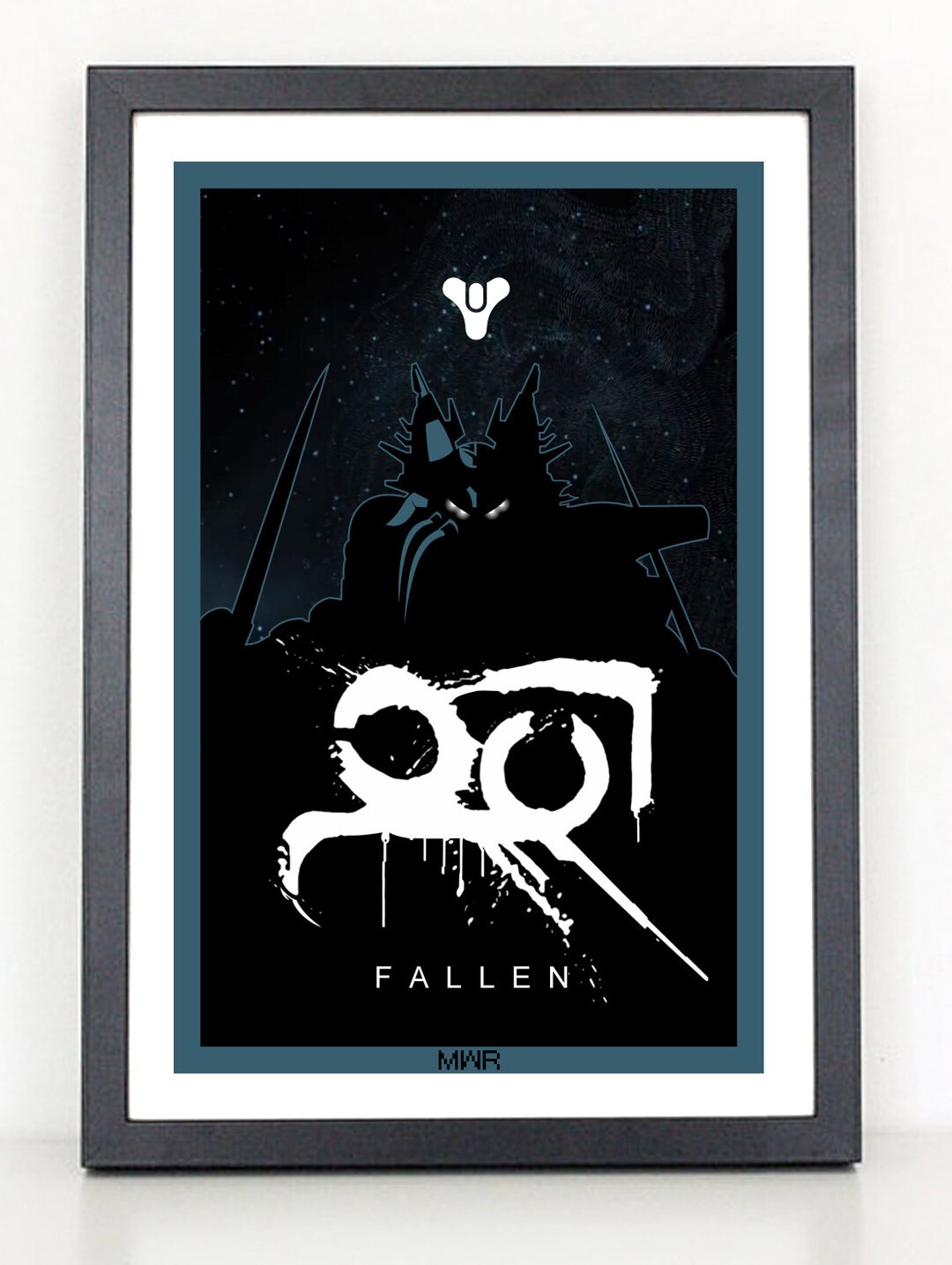 Destiny Fallen Video Game Poster Print - Etsy