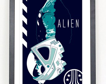 Alien 27x40 theatrical Size Movie Poster - Etsy