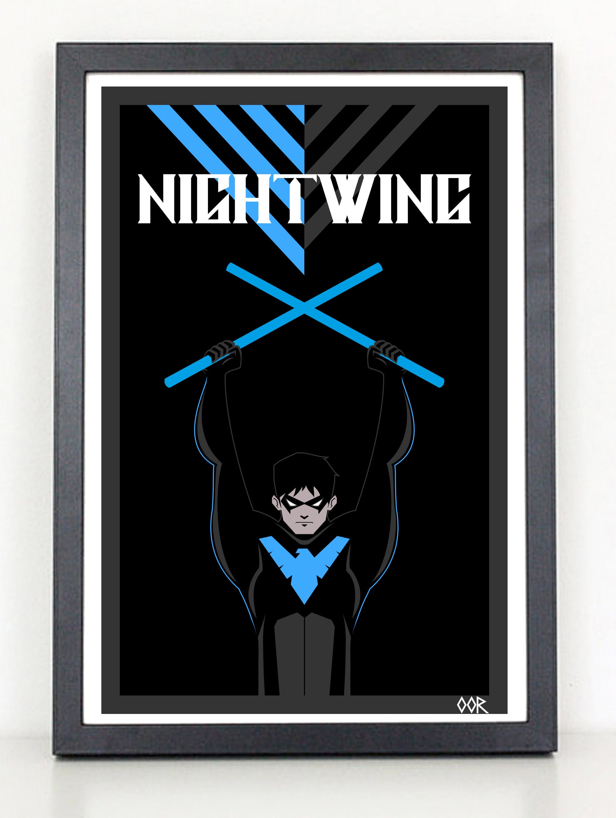 Nightwing And Robin Drawing