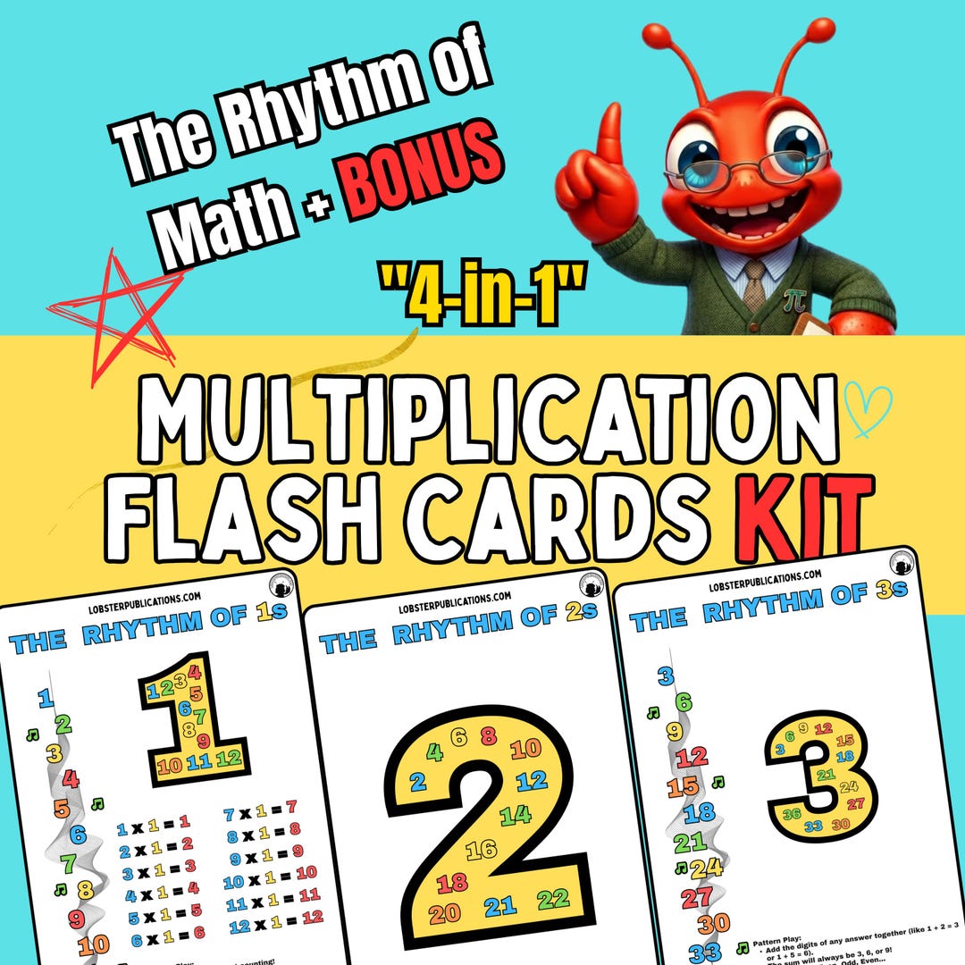 Multiplication Bundle: Square Chart, Times Table Posters, Skip Counting ...