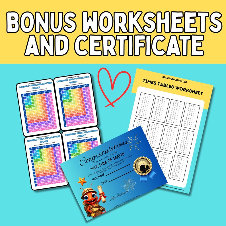Multiplication Bundle: Square Chart, Times Table Posters, Skip Counting ...