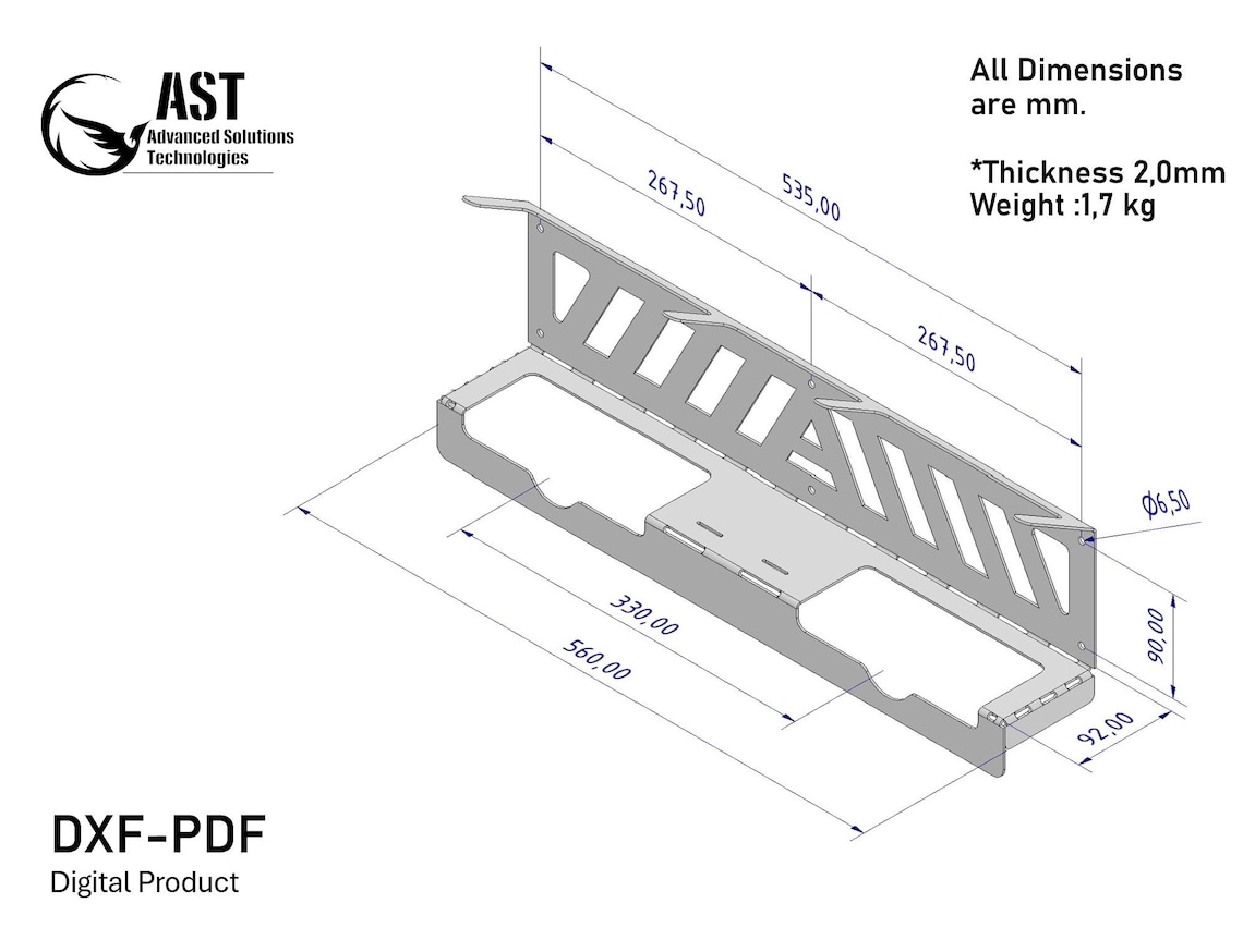 Angle Grinder Holder DXF Files -workshop Wall Mount DXF/PDF Plans ...