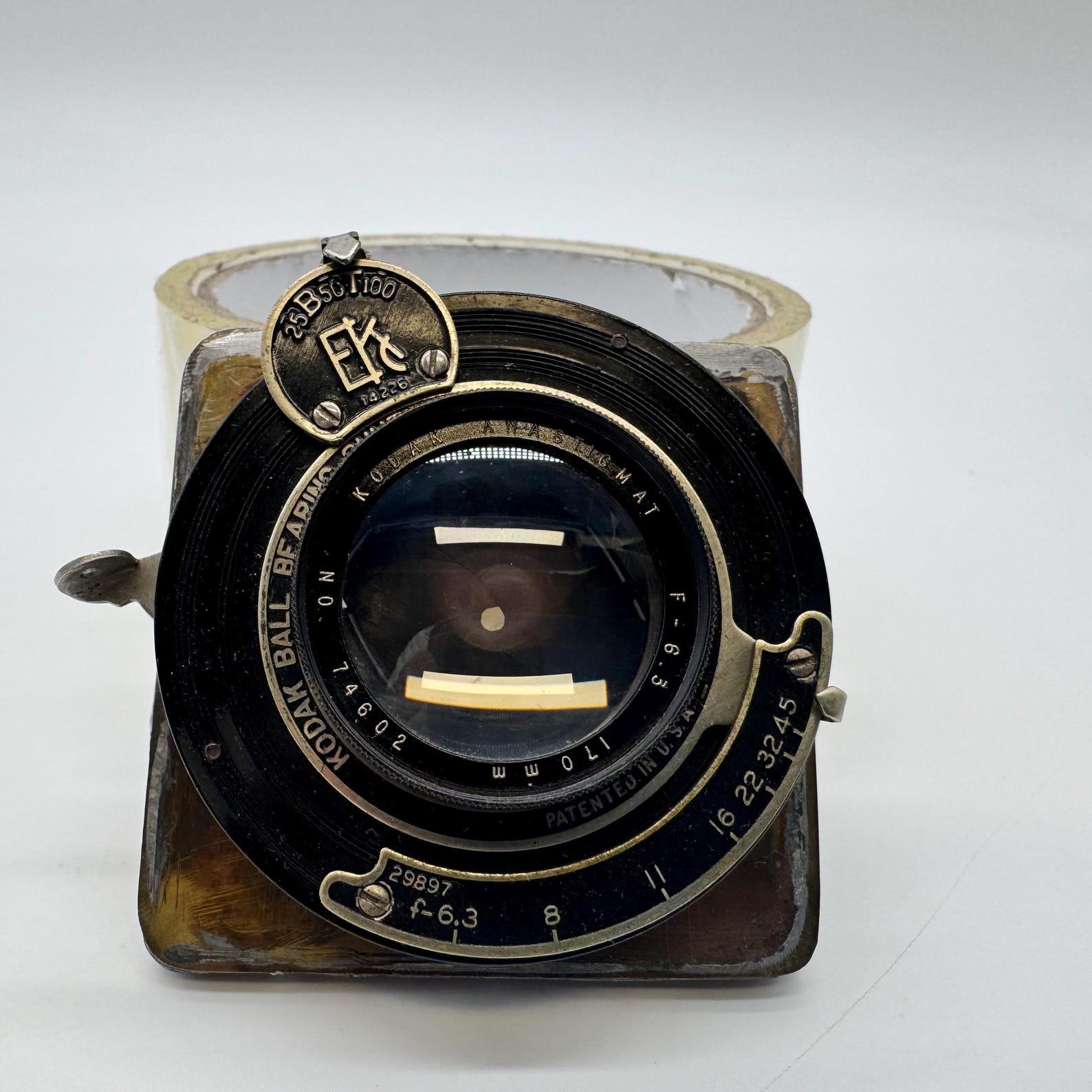 Vintage Kodak Anastigmat Lens & Ball Bearing Shutter - 1910s Camera ...