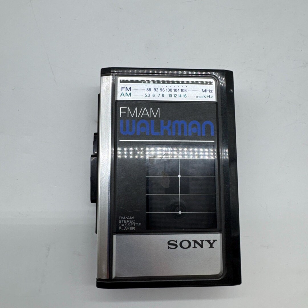 Vintage Sony Walkman WM-F41 | 1980s Cassette Player - Etsy