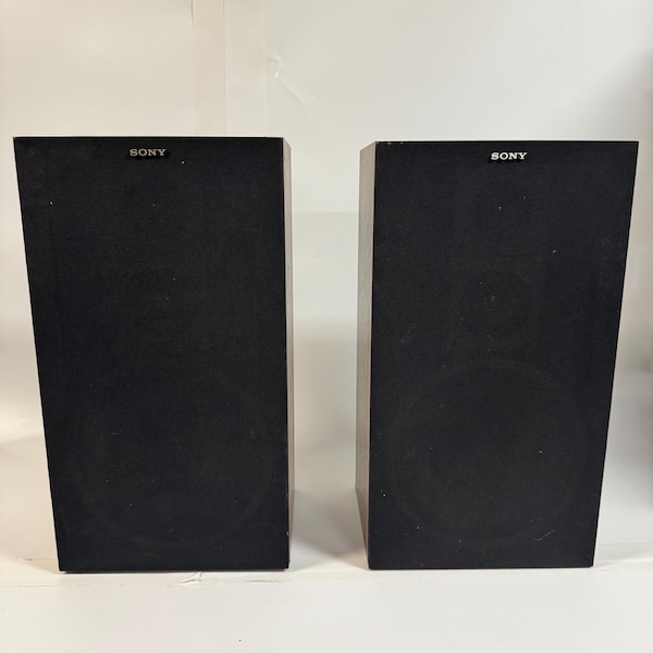 Vintage Sony Speakers - Etsy