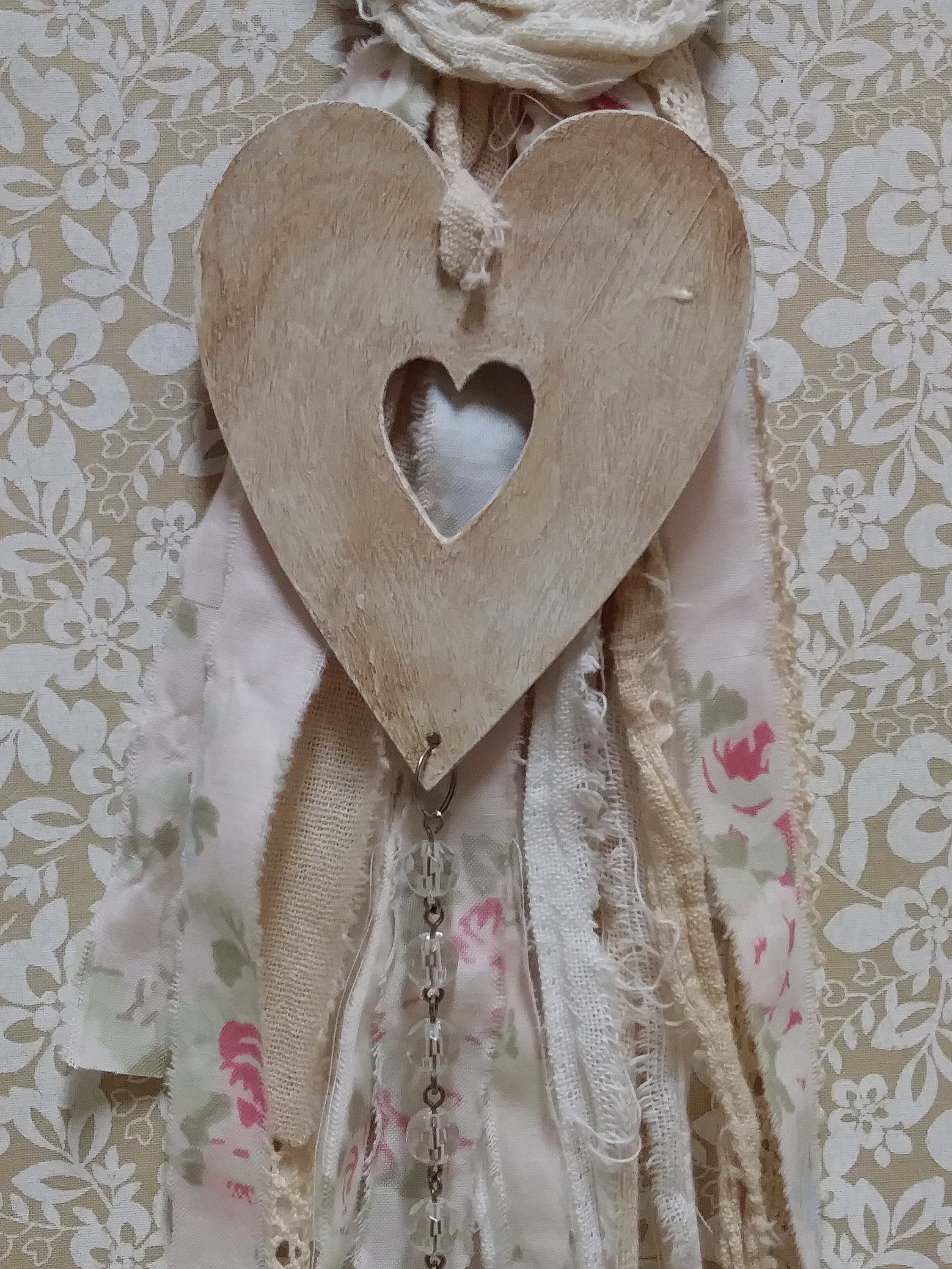 Heartshabby Chic Heart Wall Decorromantic Chic Wall ...
