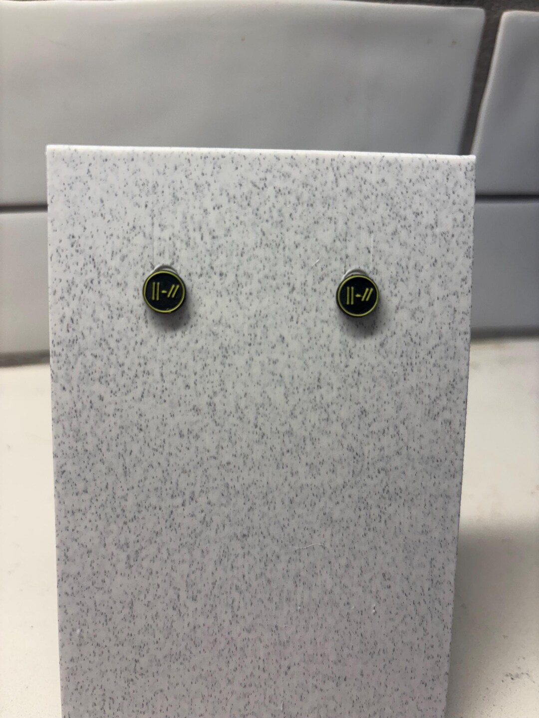 Twenty One Pilots Trench Logo Stud Earrings (8mm) - Etsy