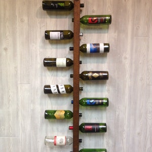 Wine Rack 12 Bottle Ladder - Etsy