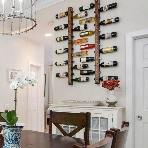 Vertical Wine Rack - Etsy