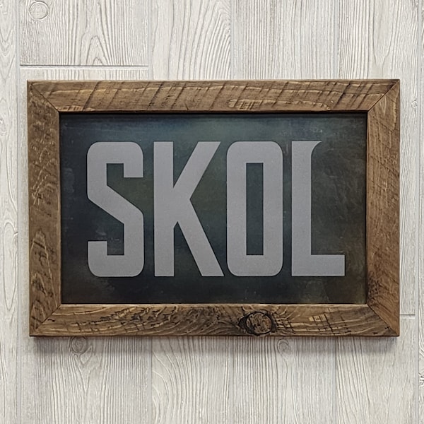 Skol Sign - Etsy