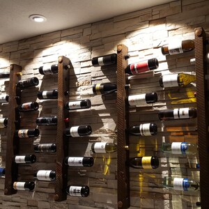 Wine Racks, 8 Bottle Ladder Wine Rack, Wine Rack Wood, Wine Racks for ...