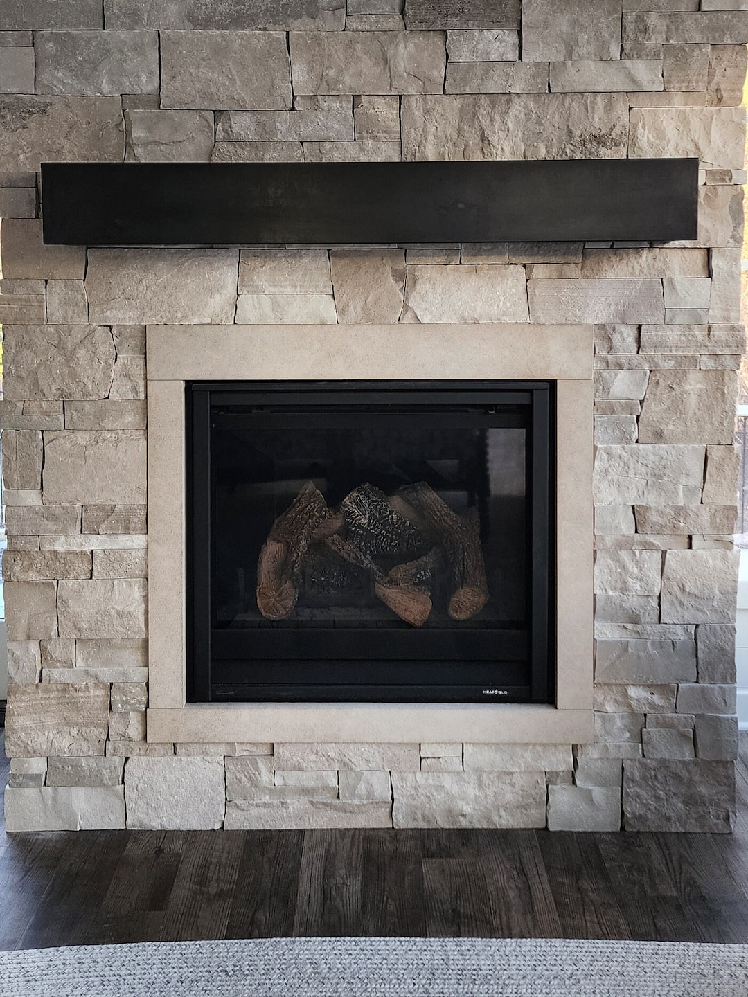 Steel Fireplace Mantel - Etsy