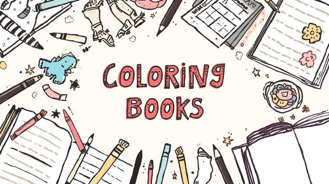 ABC Coloring Book Foor Kids - Etsy