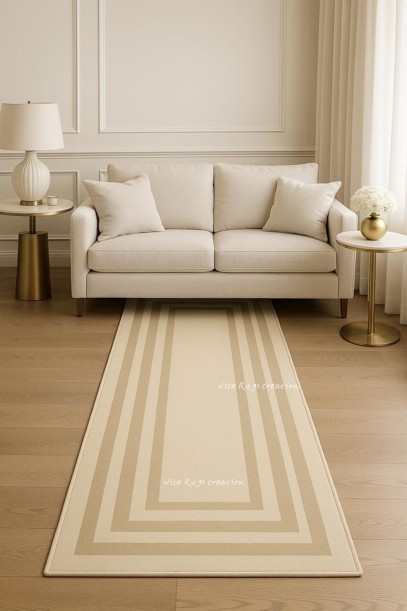 Luxury Hand Tufted Wool Rugs | Modern Neutral Beige Area Rug ...