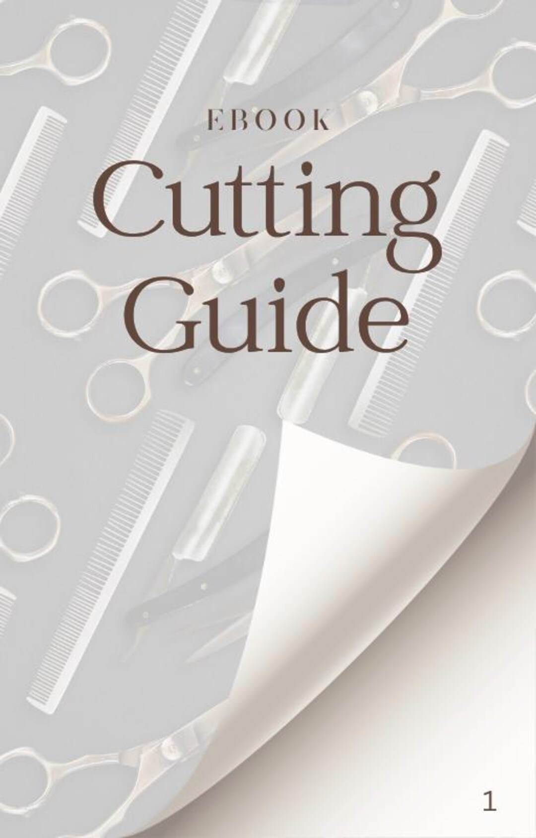 Hair Cutting Guide for Hairdressers & Students | 45-page PDF ...