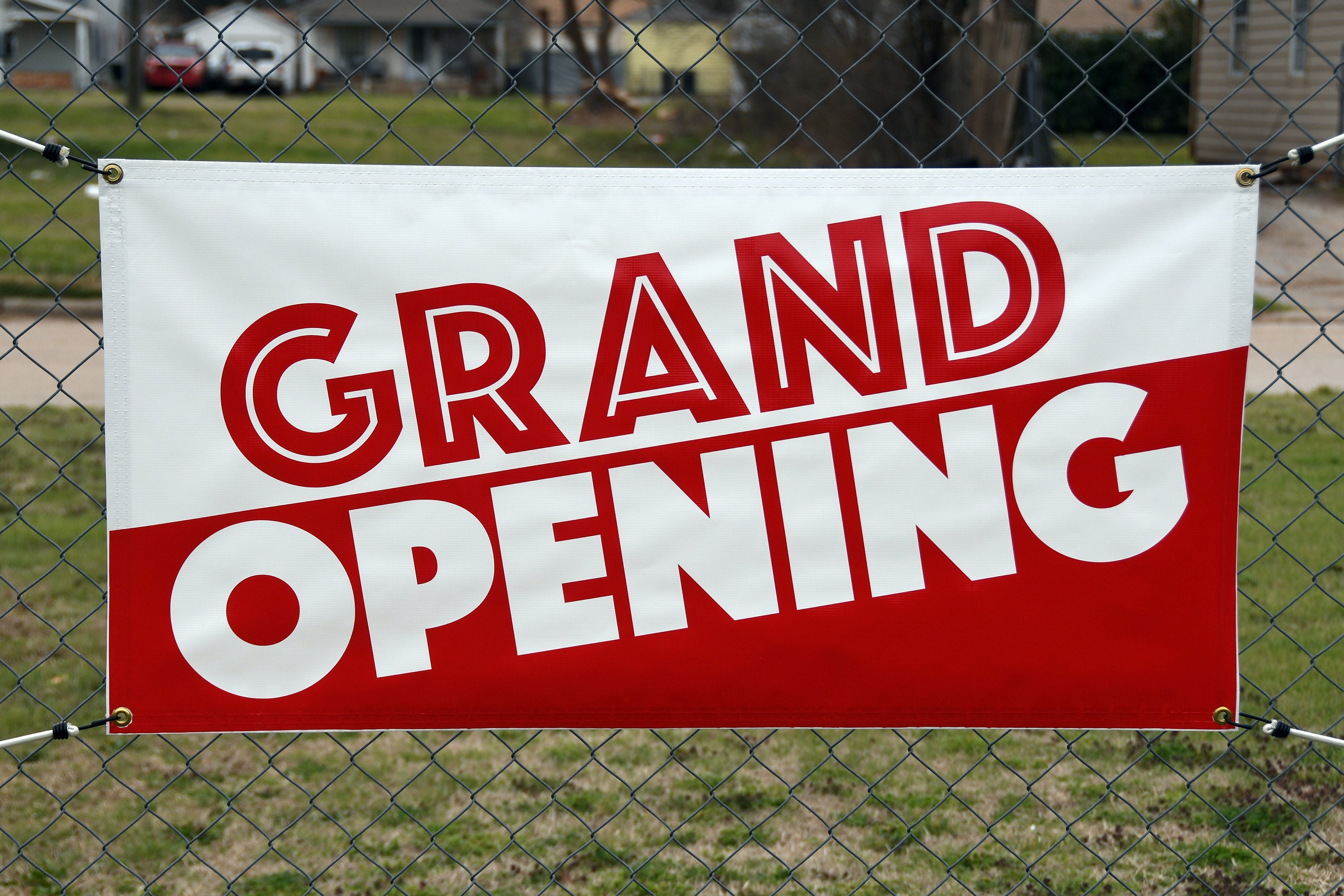 Grand Opening Vinyl Banner 2' x 4' | Etsy