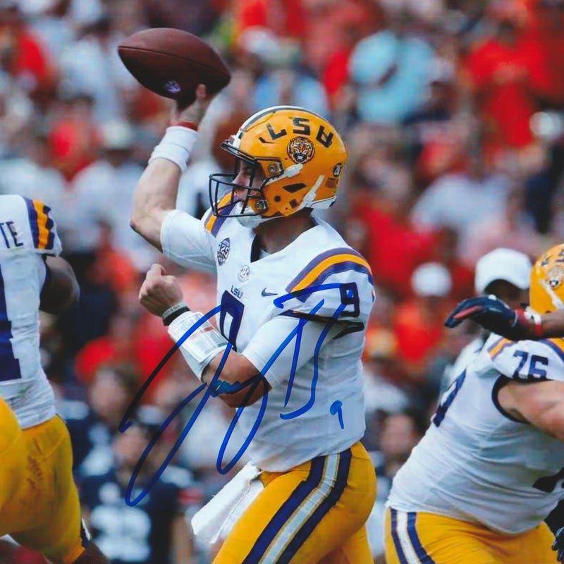 Joe Burrow Signed Photo - Etsy