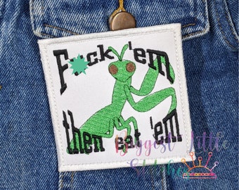 Praying Mantis Patch - Etsy