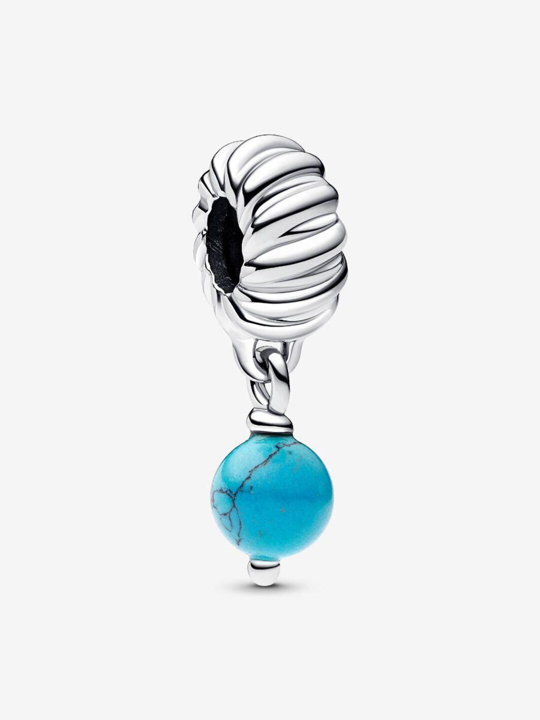 Pandora Turquoise-coloured Dangle Charm - Etsy