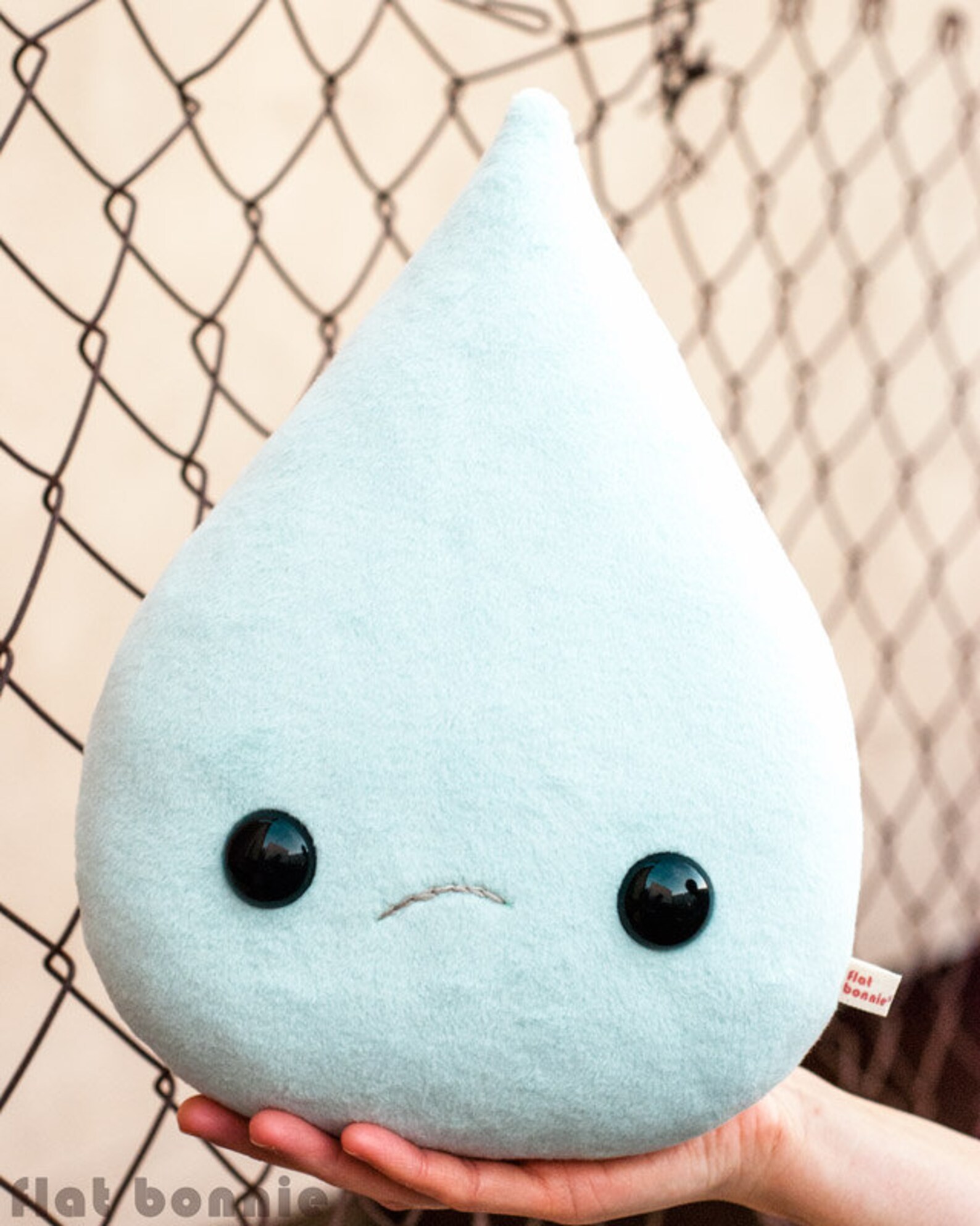 Teardrop Pillow Plush Crying Cushion Therapy Plushie Kawaii - Etsy