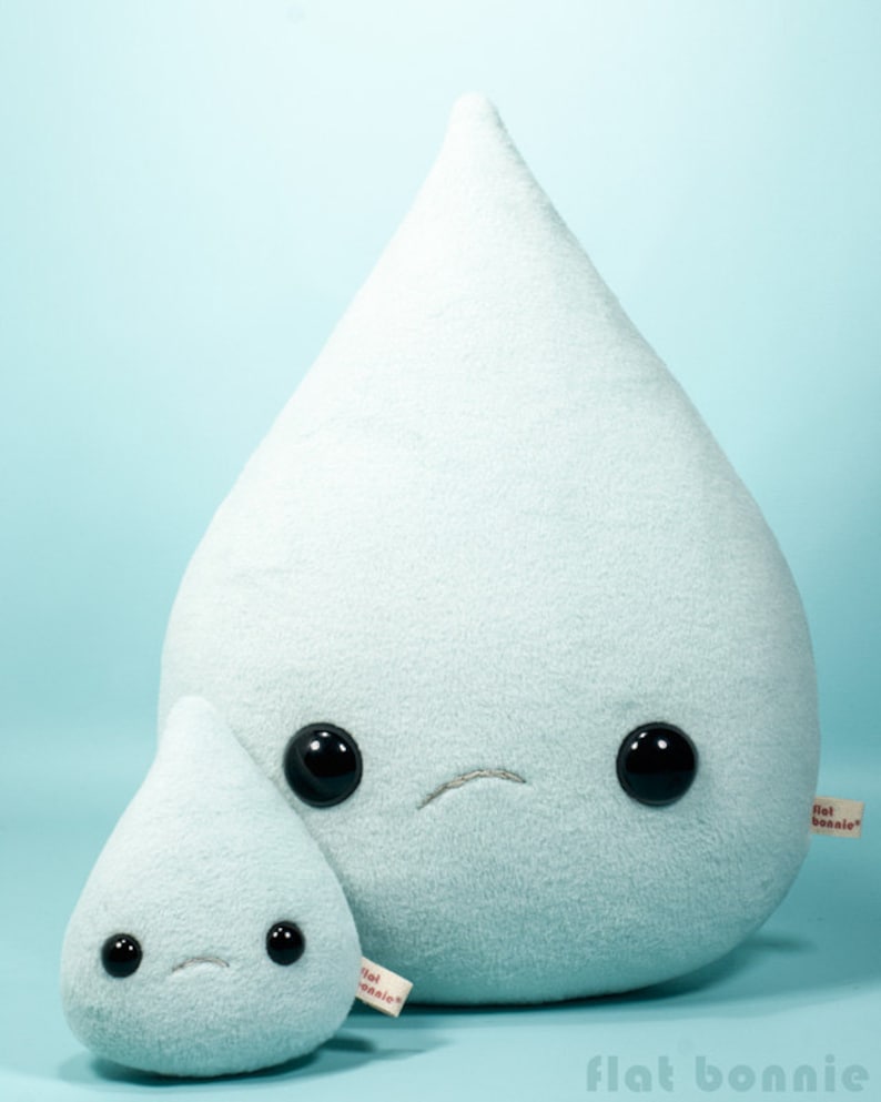 Teardrop Pillow Plush Crying Cushion Therapy Plushie Kawaii - Etsy