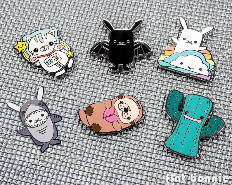 Cat Fridge Magnet Kawaii Space Cat Magnet Cute Animal Locker - Etsy