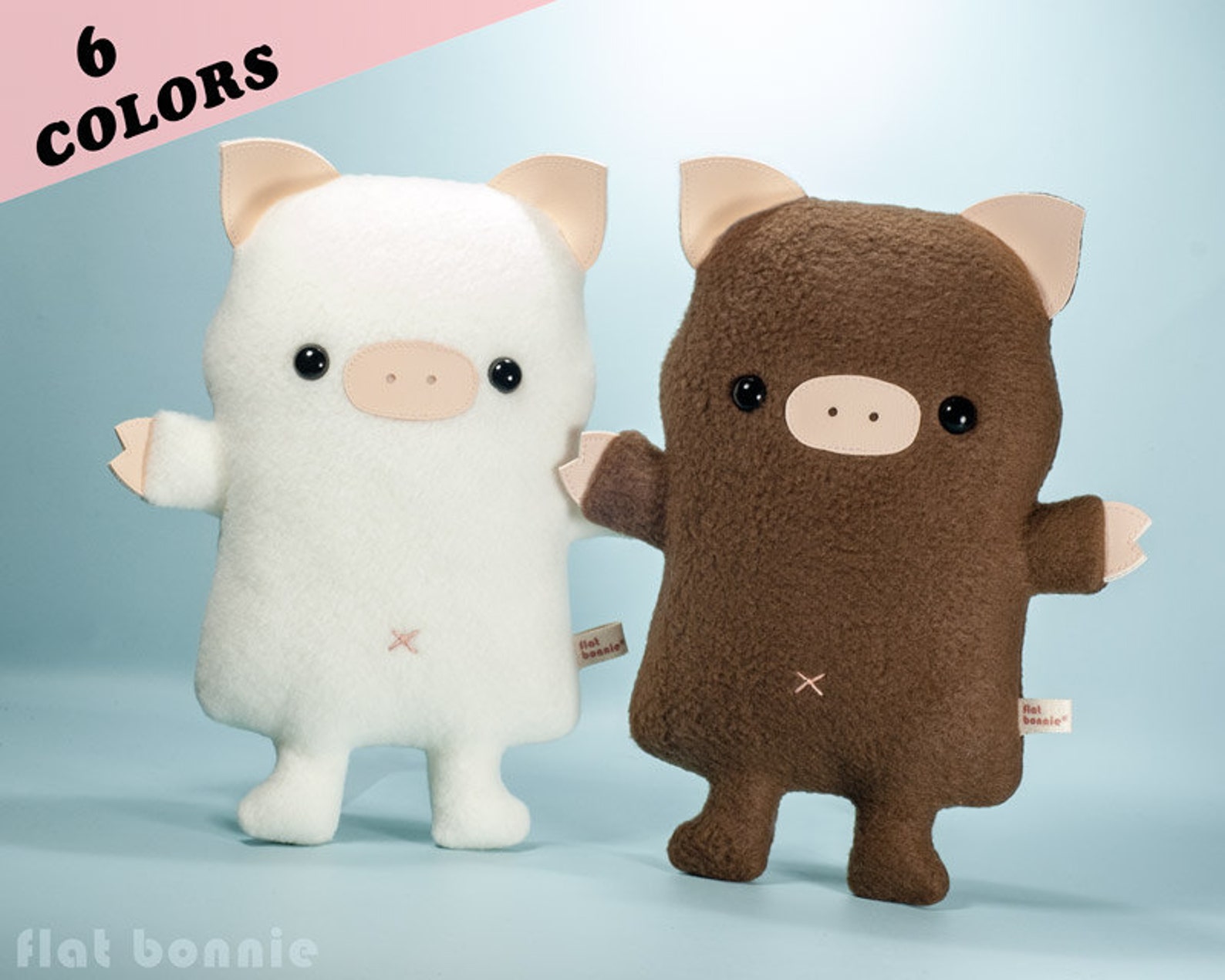 Plush Pig Stuffed Animal Cute Pig Soft Toy Doll Kawaii Pig - Etsy