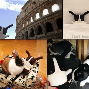 Dutch Bunny Plush, Easter Bunny Stuffed Animal, Cute Handmade Rabbit ...