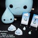 Teardrop Plush, Cute Sad Breakup Gift, Crying Stuffy Toy, Kawaii ...