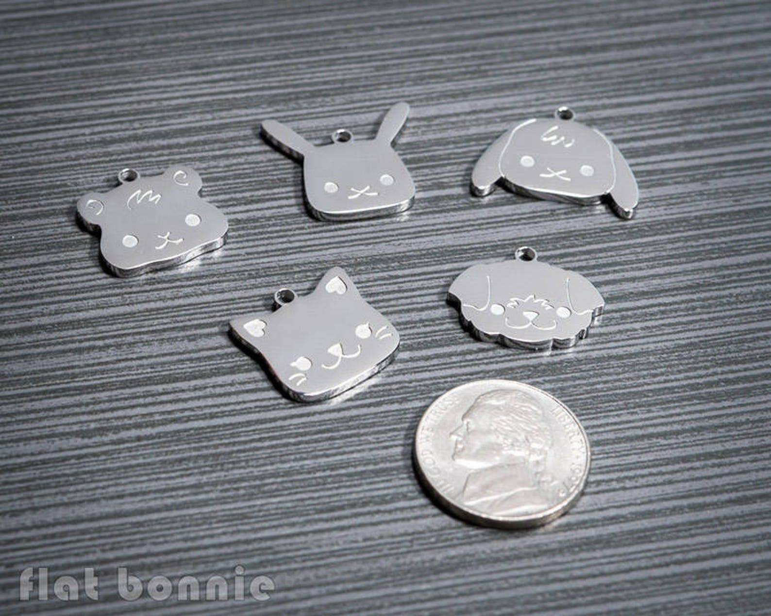 Rabbit Charm Bracelet Kawaii Bunny Jewelry Rabbit Lover - Etsy