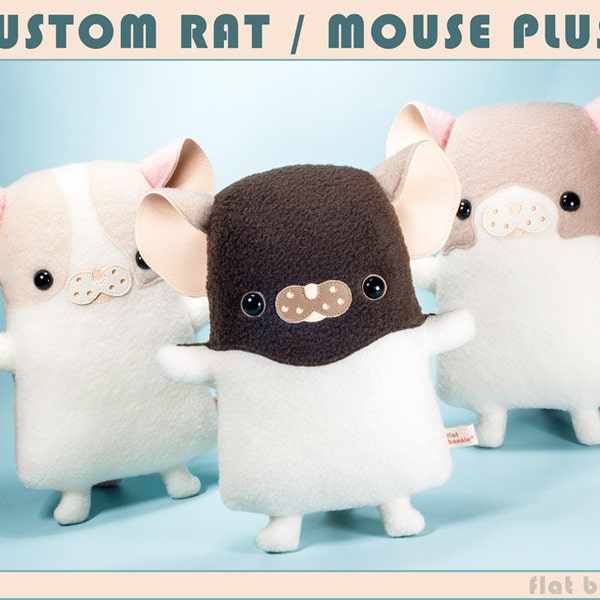 Rat Plushie - Etsy