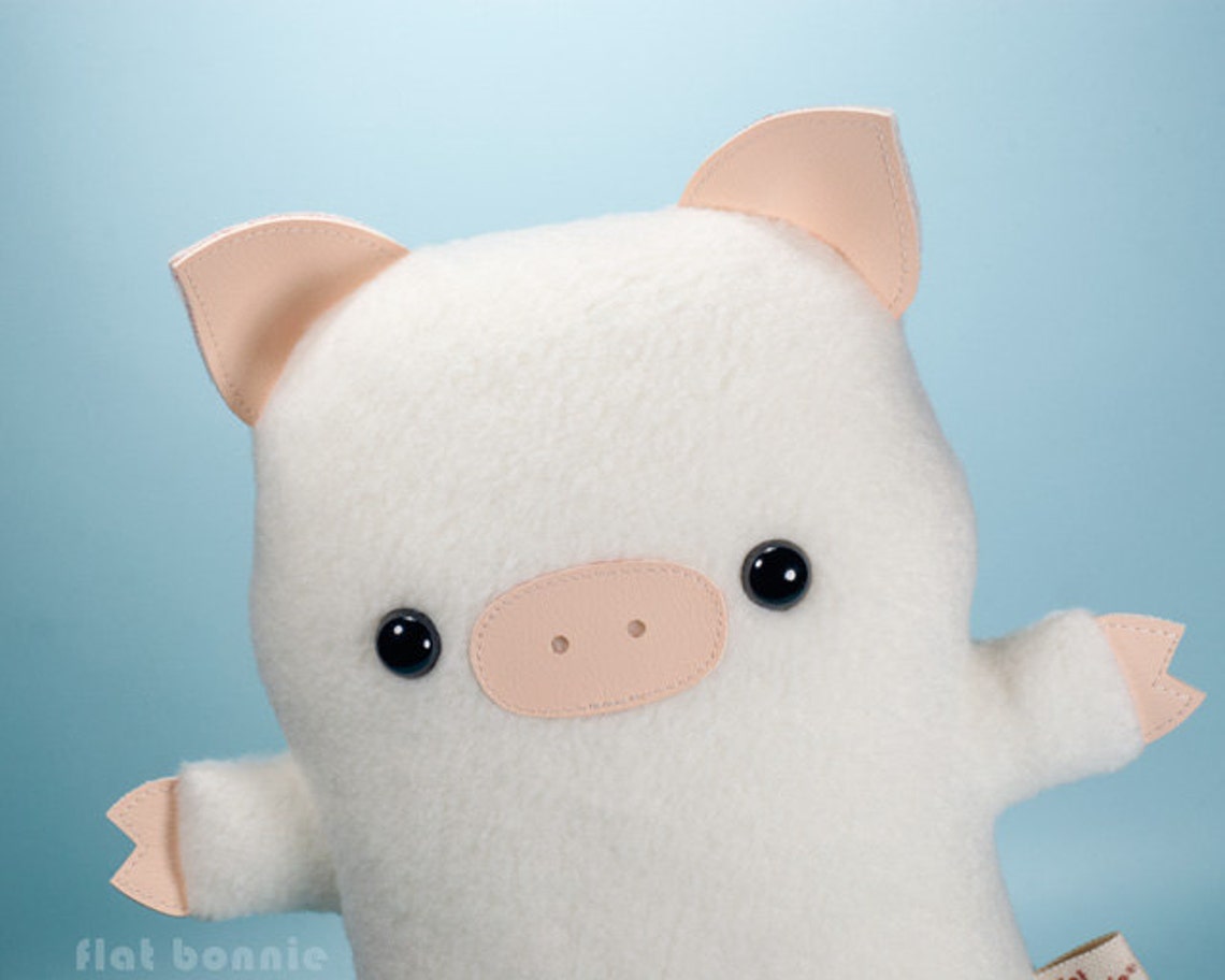 Plush Pig Stuffed Animal Cute Pig Soft Toy Doll Kawaii Pig - Etsy