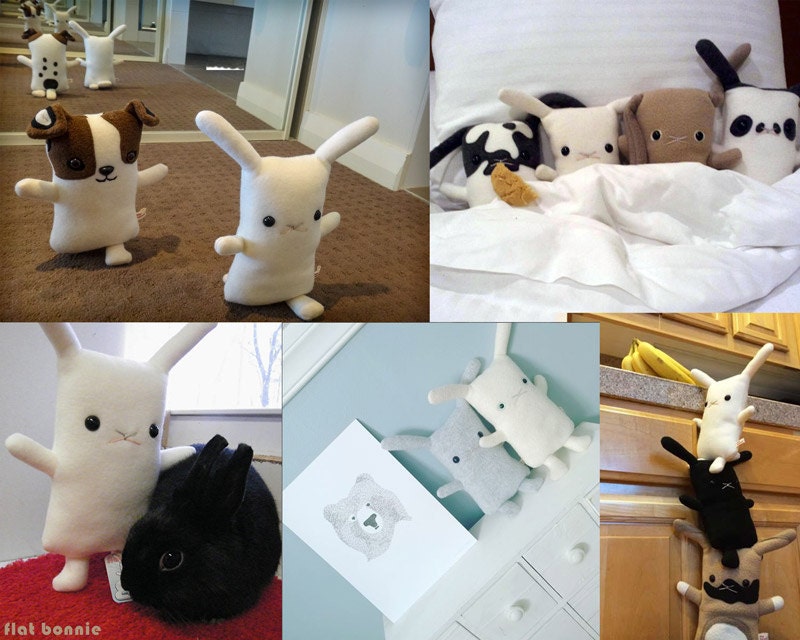 Stuffed Bunny Plush Rabbit Stuffed Animal Handmade Easter | Etsy